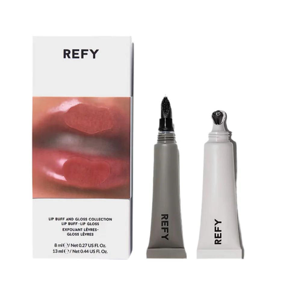 Lip Buff + Gloss Collection - REFY / Set 2 pzas labios – Uhlala Beauty