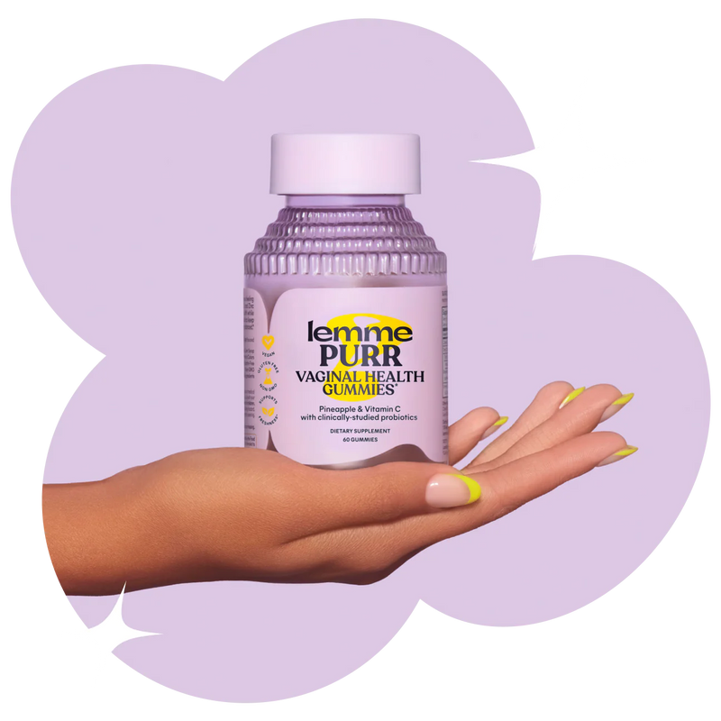 PURR Vaginal Probiotic Gummies or Capsules - lemme / Gomitas o cápsula ...