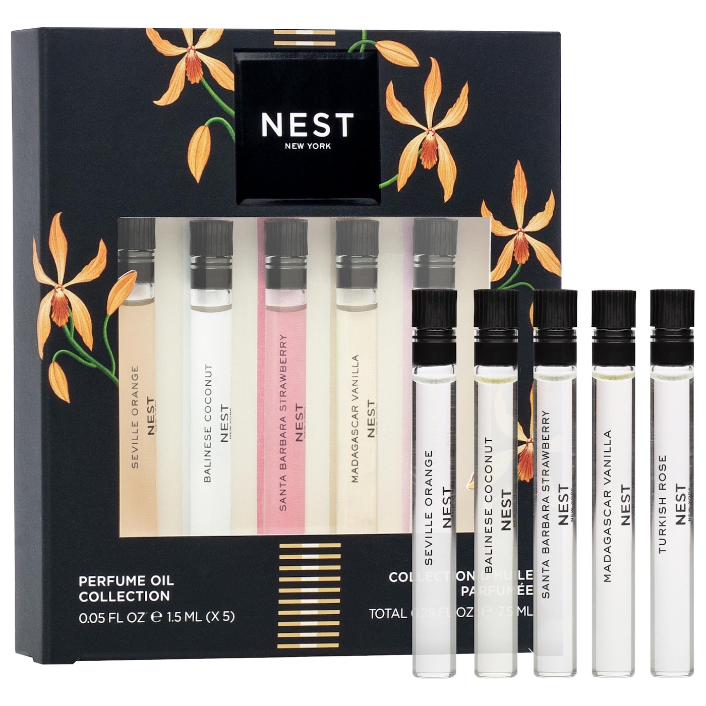 *PREORDEN: Mini Perfume Oil Vial Discovery Set - NEST New York / Set d
