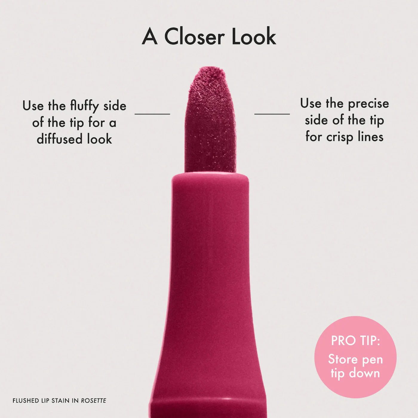 *PREORDEN: Flushed Lip Stain 12HR Transfer-Proof Lip Tint / Delineador
