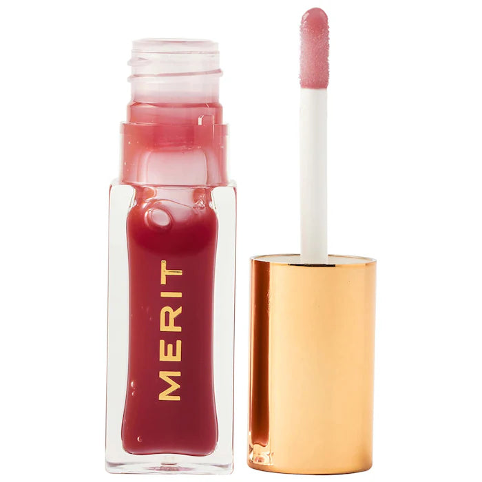 Shade Slick Classics Tinted Lip Oil - MERIT / Tinta con color