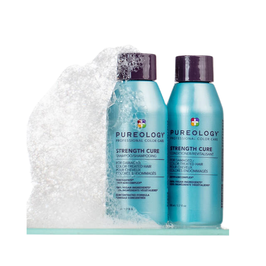Pureology Set Strength Cure Shampoo + Conditioner 50 ml c/u - Pureolog